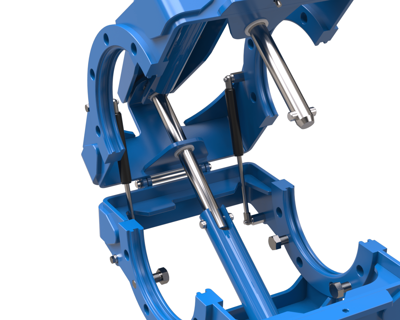 Pinch valve – open frame, general applications (OFGA-W) - Oxo Valve