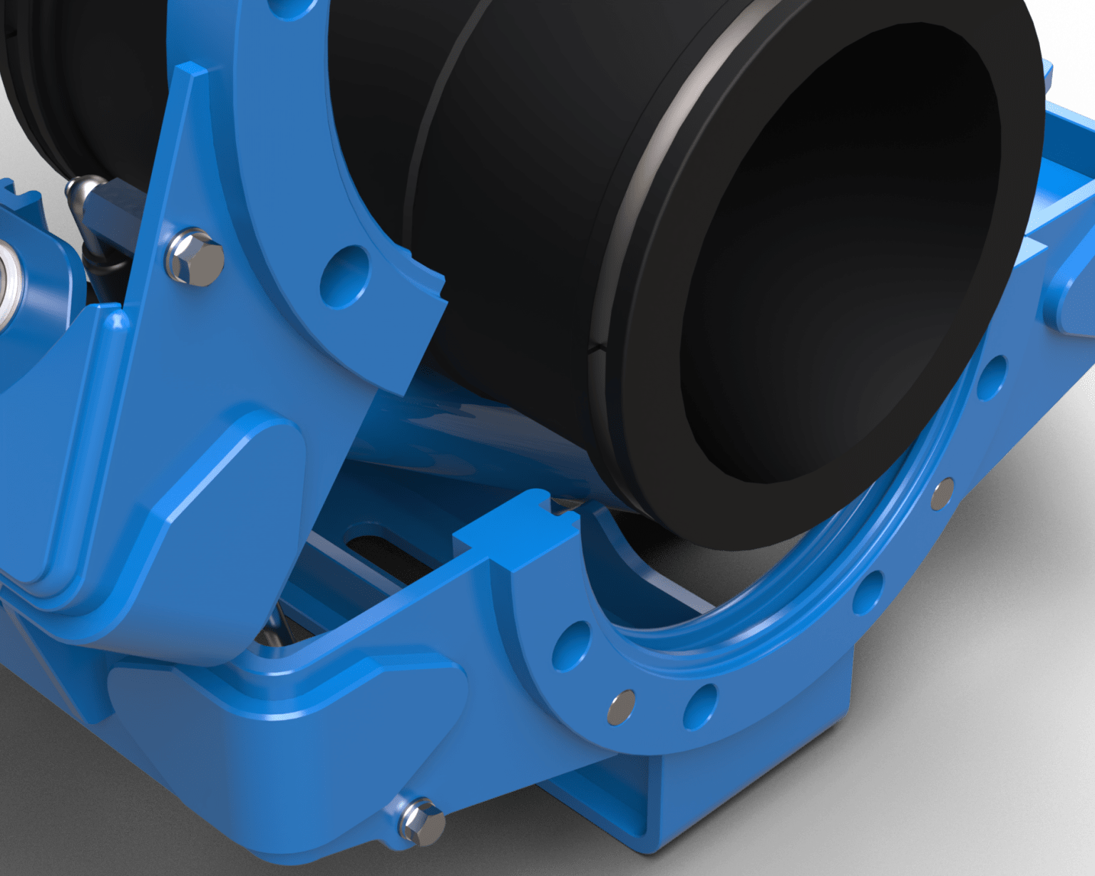 Pinch valve – open frame, general applications (OFGAW) - Oxo Valve