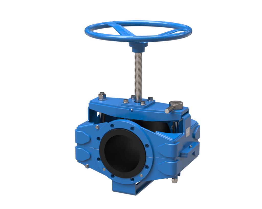 Pinch valve – open frame, general applications (OFGAW) - Oxo Valve