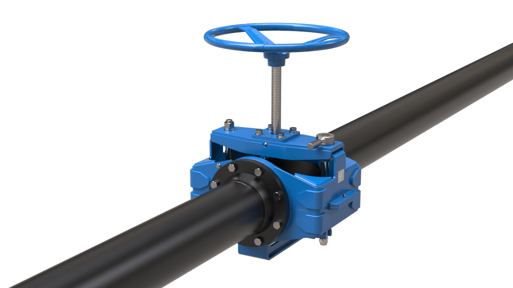 Pinch valve – open frame, general applications (OFGAW) - Oxo Valve