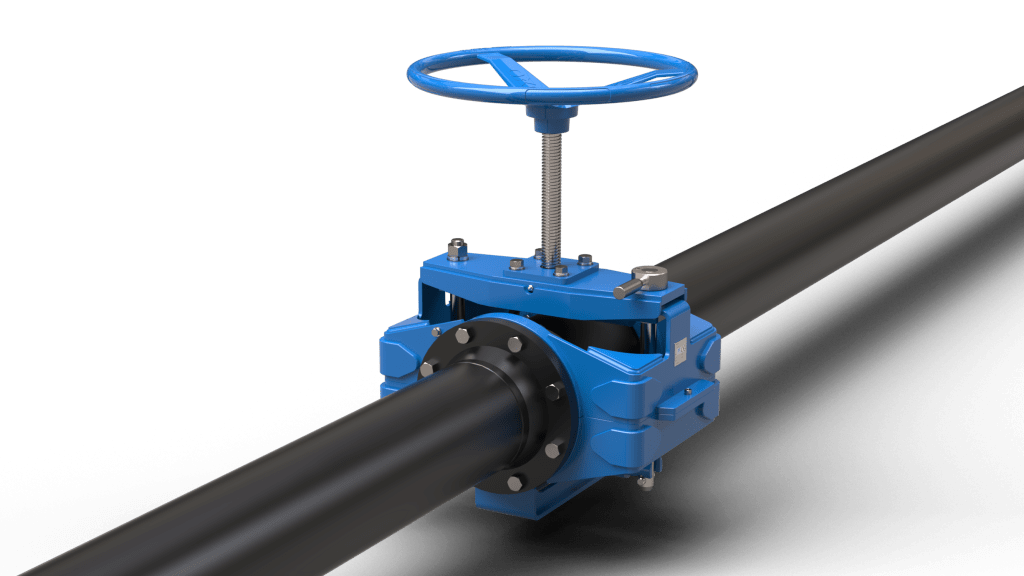 Pinch valve – open frame, general applications (OFGAW) - Oxo Valve