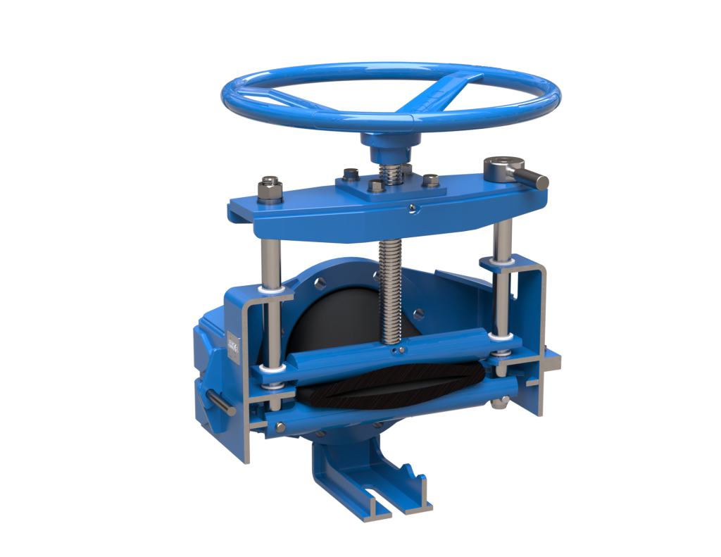 Pinch valve – open frame, general applications (OFGAW) - Oxo Valve