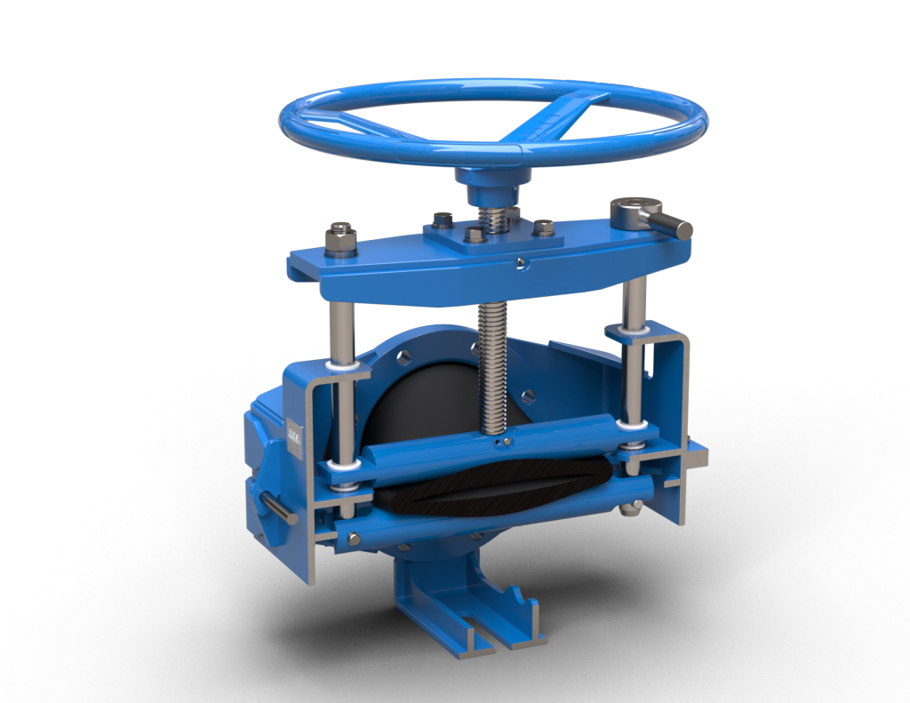 Pinch valve – open frame, general applications (OFGAW) - Oxo Valve